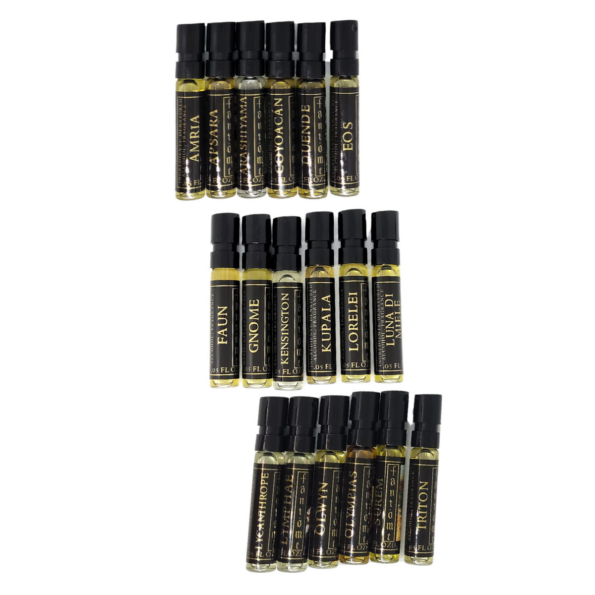 EDP Sample Pack - General Catalogue (18 Scents) – Fantôme